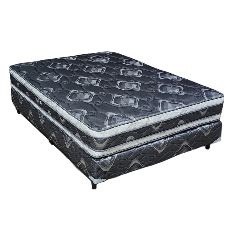 Colchon Resortes 2 Plazas Ayfa Premium Bonell Dual Euro 130x190x26 ...