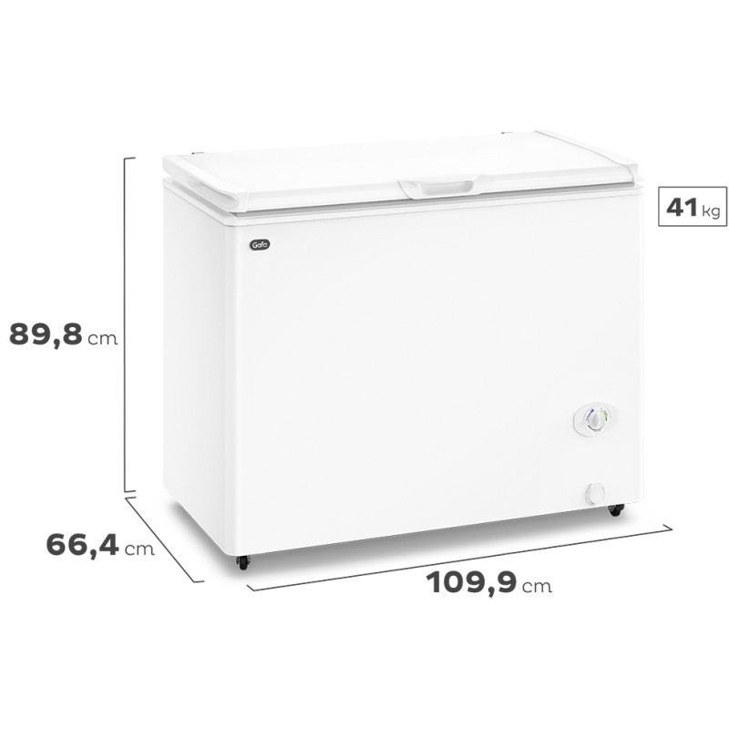 Freezer Horizontal Inverter FGHI300B-L 280 Litros Blanco GAFA