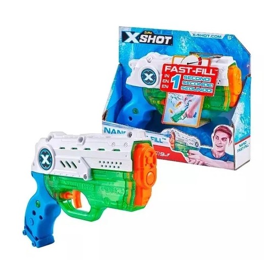Pistola X-Shot Water Blaster - Nano Fast-Fill ( 7085) - XSHOT