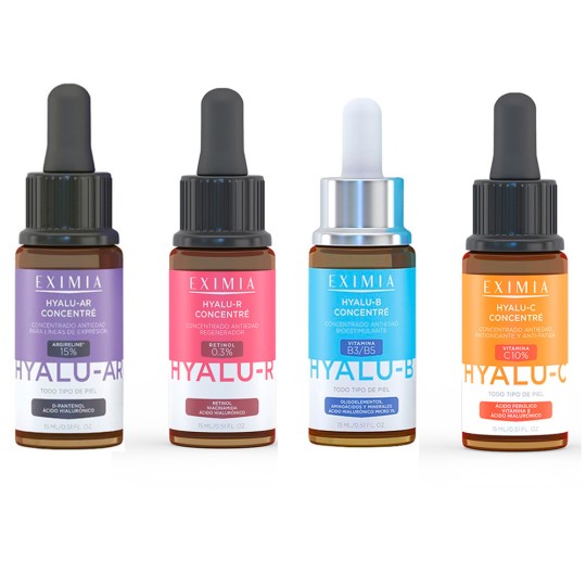 Eximia Set Cuidado Facial Antiedad Concentrado 4 Serums