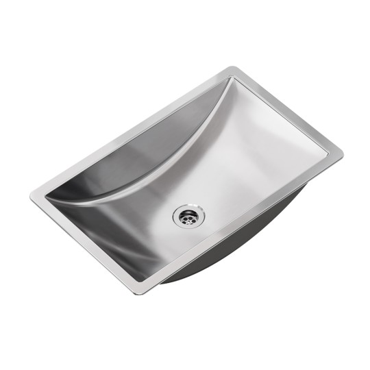 Bacha baño pileta simple Johnson Acero Danna - JOHNSON