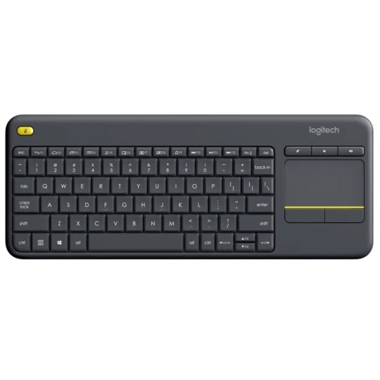 Teclado Logitech Touch K400 PLUS Dark 920-007123 - LOGITECH