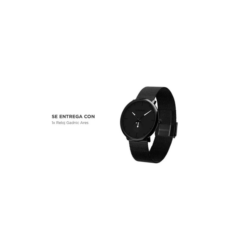 Reloj de Diseño Analógico Gadnic Ares Sumergible - Tienda Galicia