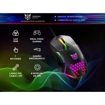 Mouse Gamer Onikuma CW902 con Luz Led Rgb - ONIKUMA