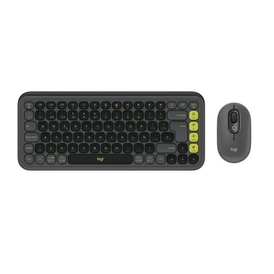 Teclado y Mouse Logitech POP Icom Graphite 920-013052 - LOGITECH