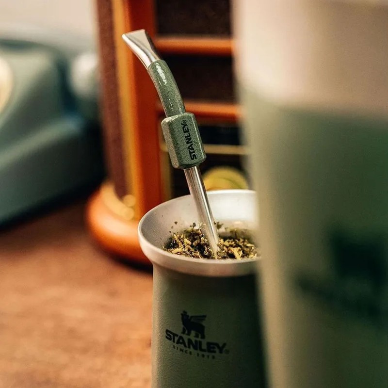 Mate Térmico Stanley Slim Tereré 200 Ml Verde
