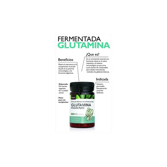 Glutamina Natural Fermentada - Soporte Intestinal y Recuperación ...