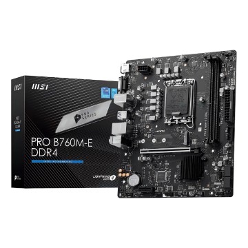 Mother MSI PRO B760M-E DDR4 1700 - MSI