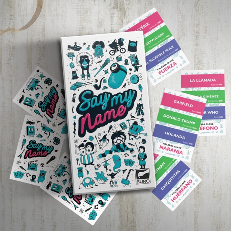 Juego De Cartas Say My Name At - Tienda Galicia