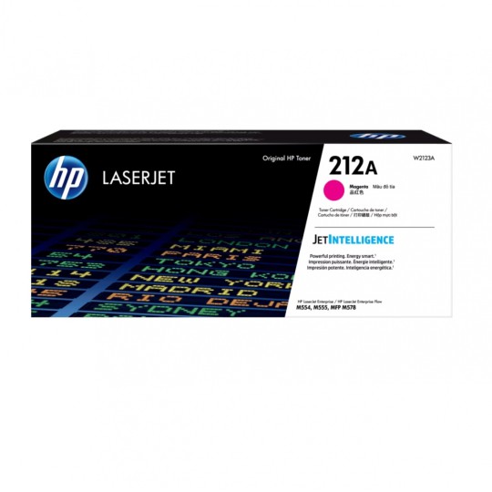 Toner HP 212A MAG Toner Cartridge W2123A - HP
