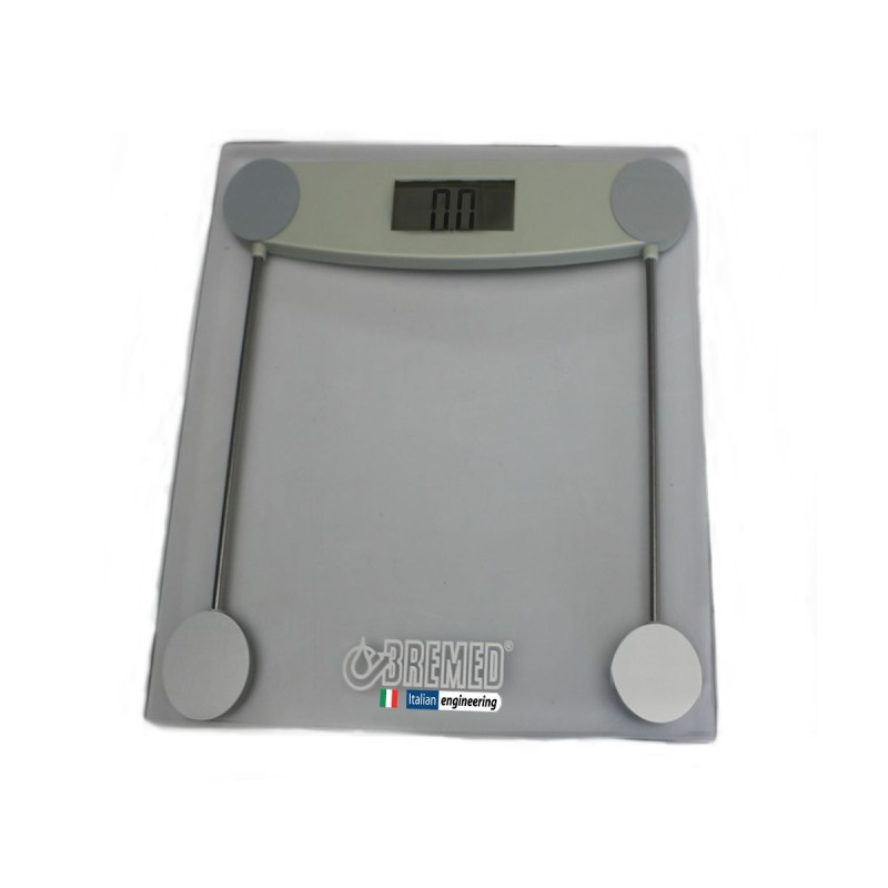 Balanza Digital Baño LCD Personal Corporal 180Kg Bremed 3019