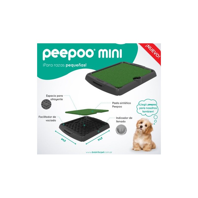 BANDEJA SANITARIA PARA PERROS MINI / PEEPOO MACHO - RUNVAC