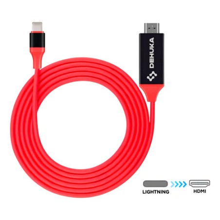 Dehuka Cable Hdmi Full Hd 4k Compatible Con Celular iPhone Tv Proyector ...