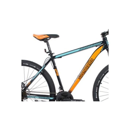 Bicicleta SIAMBRETTA Rodado 29 Mountain Bike 5 PRO Negro/Naranja ...