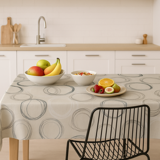 Mantel Antimancha Impermeable Español 1,40 x 3,50 mts Rollo Tela