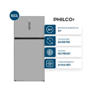 Heladera Philco Top Mount No Frost Inverter 502l Neta - Phnt504xi - PHILCO