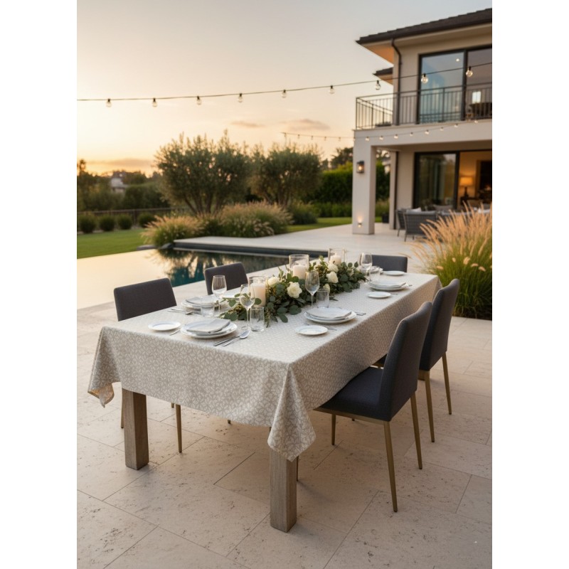 Mantel Antimancha Impermeable Español 1,60 x 3,50 mts Rollo Tela