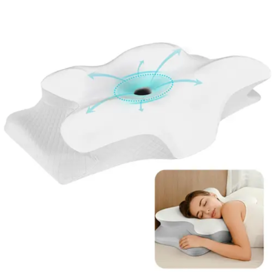 Almohada Inteligente Gadnic Espuma Memory Fresca Ergonómica Cervical ...