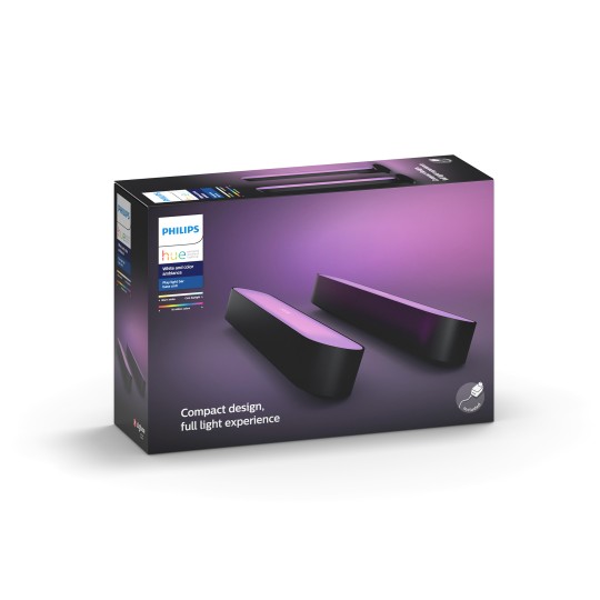 Philips Hue Play Kit Base 2 Barras + Fuente Alimentacion