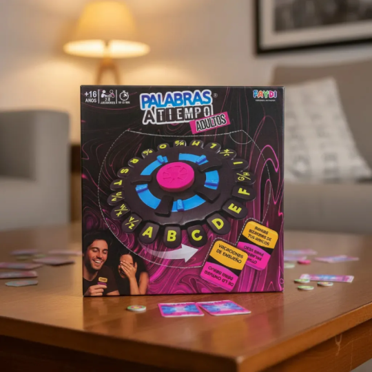 Juego De Mesa Palabras A Tiempo Adultos 810-0260 Fd17440