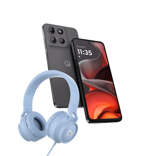 Combo de Celular Motorola Moto G15 Gravity Gray 4+128GB + Auriculares ...
