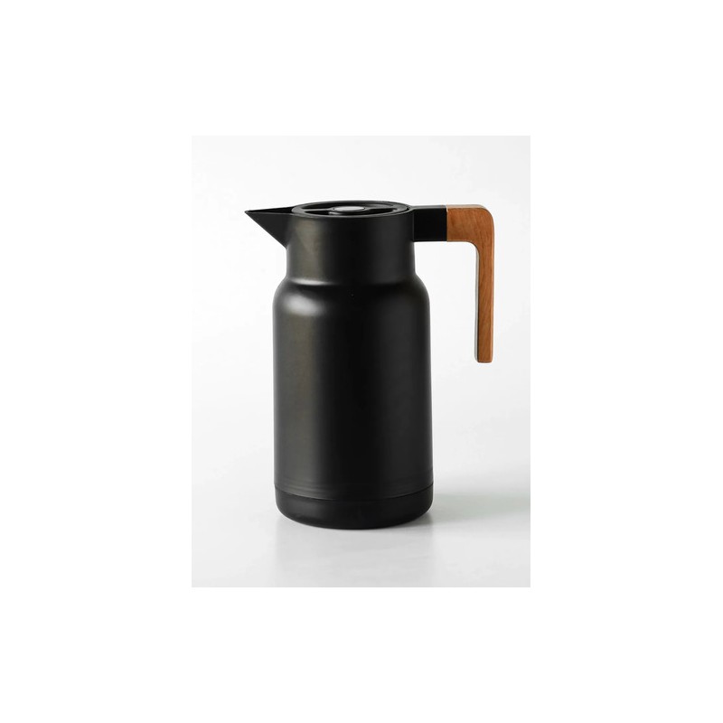 Jarra Térmica Negra Blackly 1 L Bebidas Calientes Y Frías Negro - Blackly