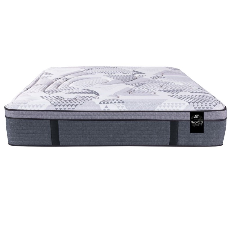 Colchón + Sommier Resortes 2 1/2 Plazas King Koil Luxury Pocket ...