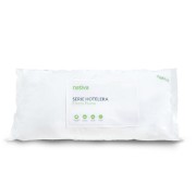 Almohada Fibra Siliconada 0.70 X 0.50 Mts Efecto Pluma - Tienda Galicia