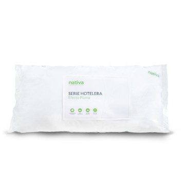 Almohada Fibra Siliconada 0.70 X 0.50 Mts Efecto Pluma - Tienda Galicia