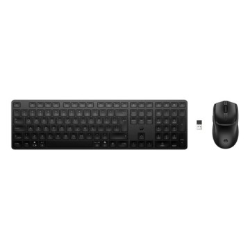 Combo De Teclado Y Mouse Hp 490c Multidispositivo Modo Dual Negro ...