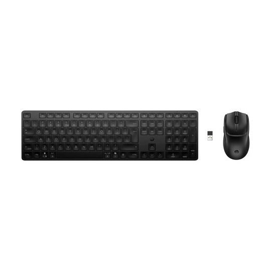 Combo De Teclado Y Mouse Hp 490c Multidispositivo Modo Dual Negro ...