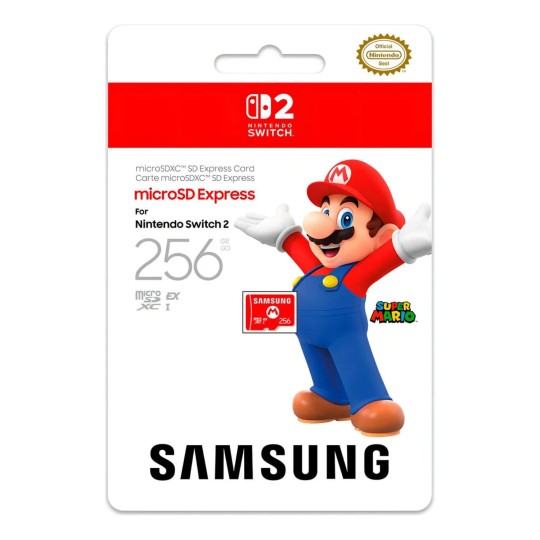Memoria MicroSD Samsung Express Card 256gb Para Nintendo Switch 2 ...