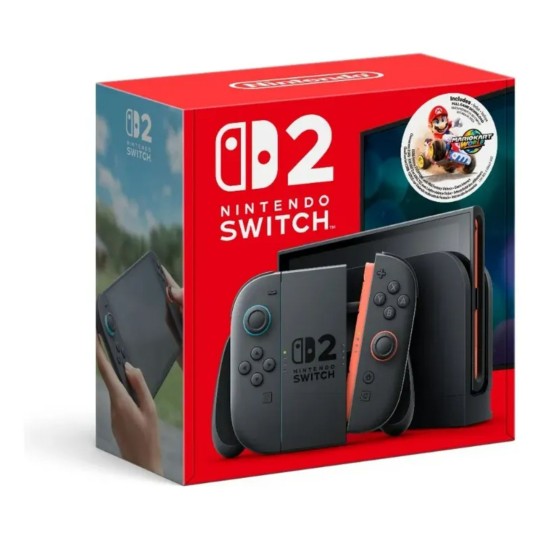 Consola Nintendo Switch 2 Mario Kart World Bundle Negro - Tienda Galicia