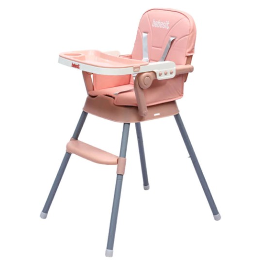 Silla De Comer Convertible Booster Bebesit 6230-B Rosa - Tienda Galicia