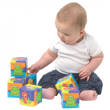 Juguete Bloques Soft Blocks Apilables para Bebes Playgro