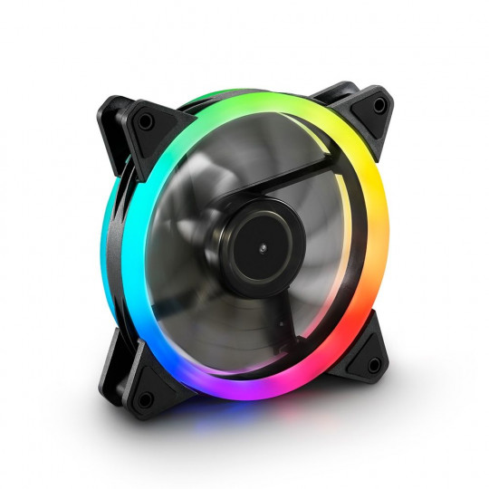 COOLER SHARKOON SHARK BLADES PWM RGB FAN 120MM BLACK (SHARK BLADES PWM ...