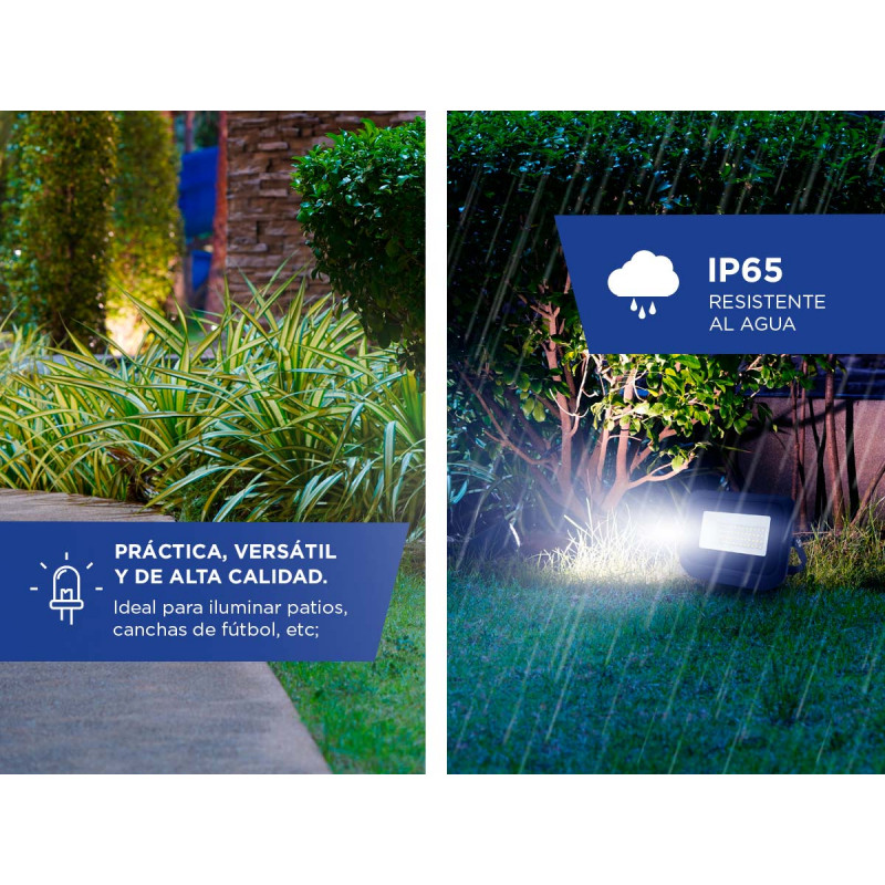 Reflector Led Blanco 20W Exteriores/Interiores - GADNIC